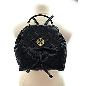 Tory Burch Women's Quilted Willa Backpack (Black)