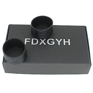 FDXGYH Tennis Racquet Grips Tennis Racket Grip Band Rubber Ring with Non-Slip Badminton Tennis Absorbent Overgrip in Place 2 Pcs,Black