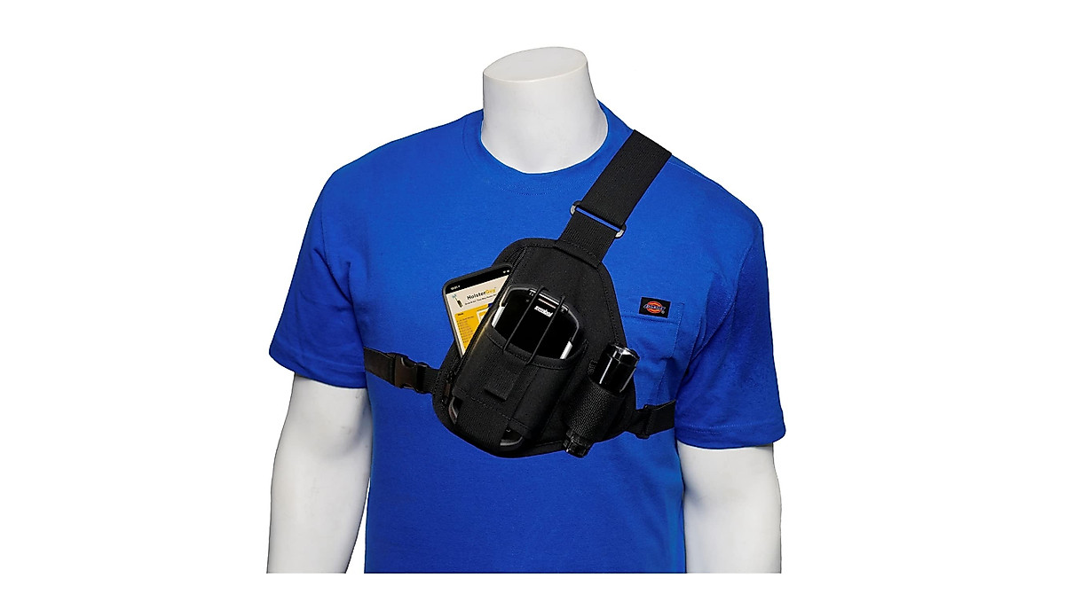 HolsterGuy SCH-101Z Barcode Scanner Chest Harness for Hands-Free Use