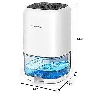 Dehumidifiers,TABYIK 35 OZ Dehumidifier, Small Dehumidifiers for Home Quiet with Auto Shut Off, Dehumidifiers for Bedroom (280 sq. ft), Bathroom, RV, Closet