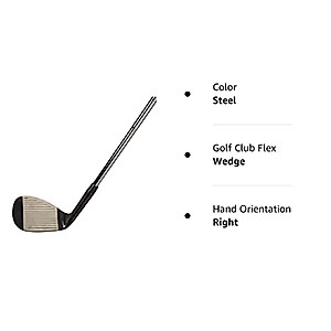 WILSON Harmonized Black Chrome Golf Wedge - Men's, Right Hand, 56-degrees