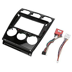 Dash Mounting Kits, Fydun 9 inch 2 Din Black Plastic Radio Stereo Fascia Navigation Frame for Mazda 6 2004‑2016