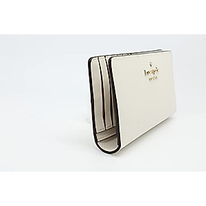 Kate Spade New York Staci Large Slim Bifold Wallet (Parchment)