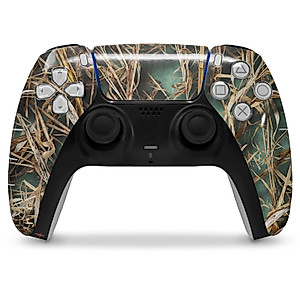 WraptorSkinz Skin Wrap compatible with Sony PS5 DualSense Controller WraptorCamo Grassy Marsh Camo Seafoam Green (CONTROLLER NOT INCLUDED)
