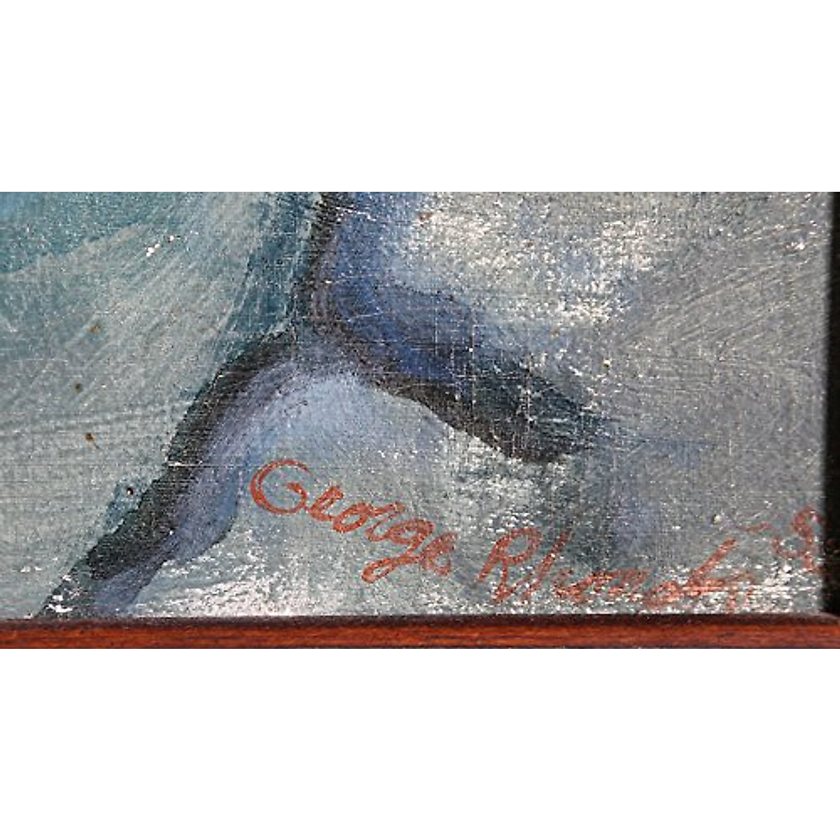 Portrait of Man in Blue Suit