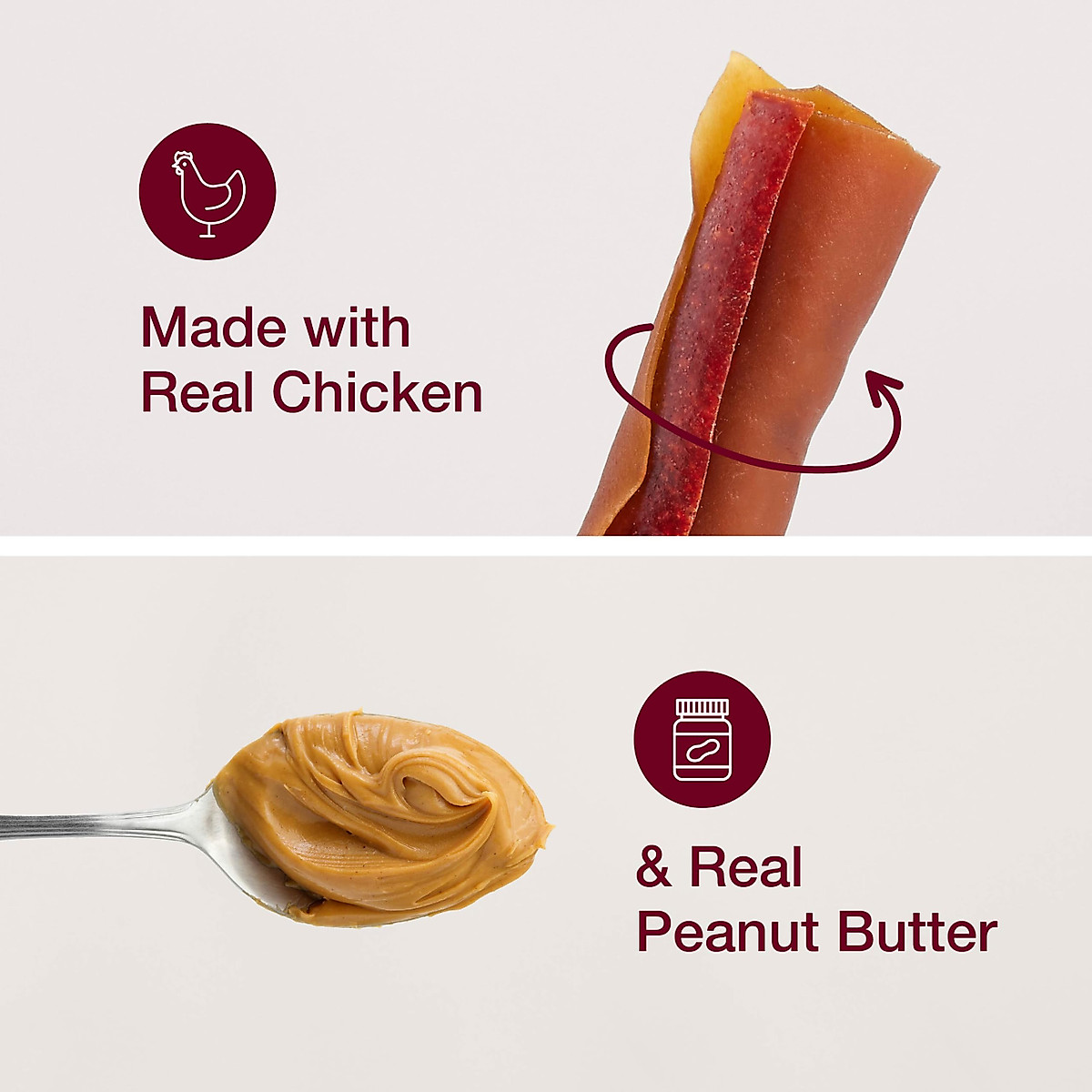 SmartBones SmartSticks, Treat Your Dog to a Rawhide-Free Chew Made With Real Meat and Vegetables, 25 Count (Pack of 1)