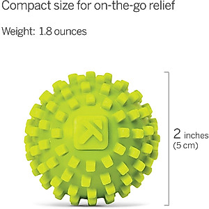 TRIGGERPOINT PERFORMANCE THERAPY MobiPoint Textured Massage Ball for Targeted Foot Pain Relief, (2-Inch)