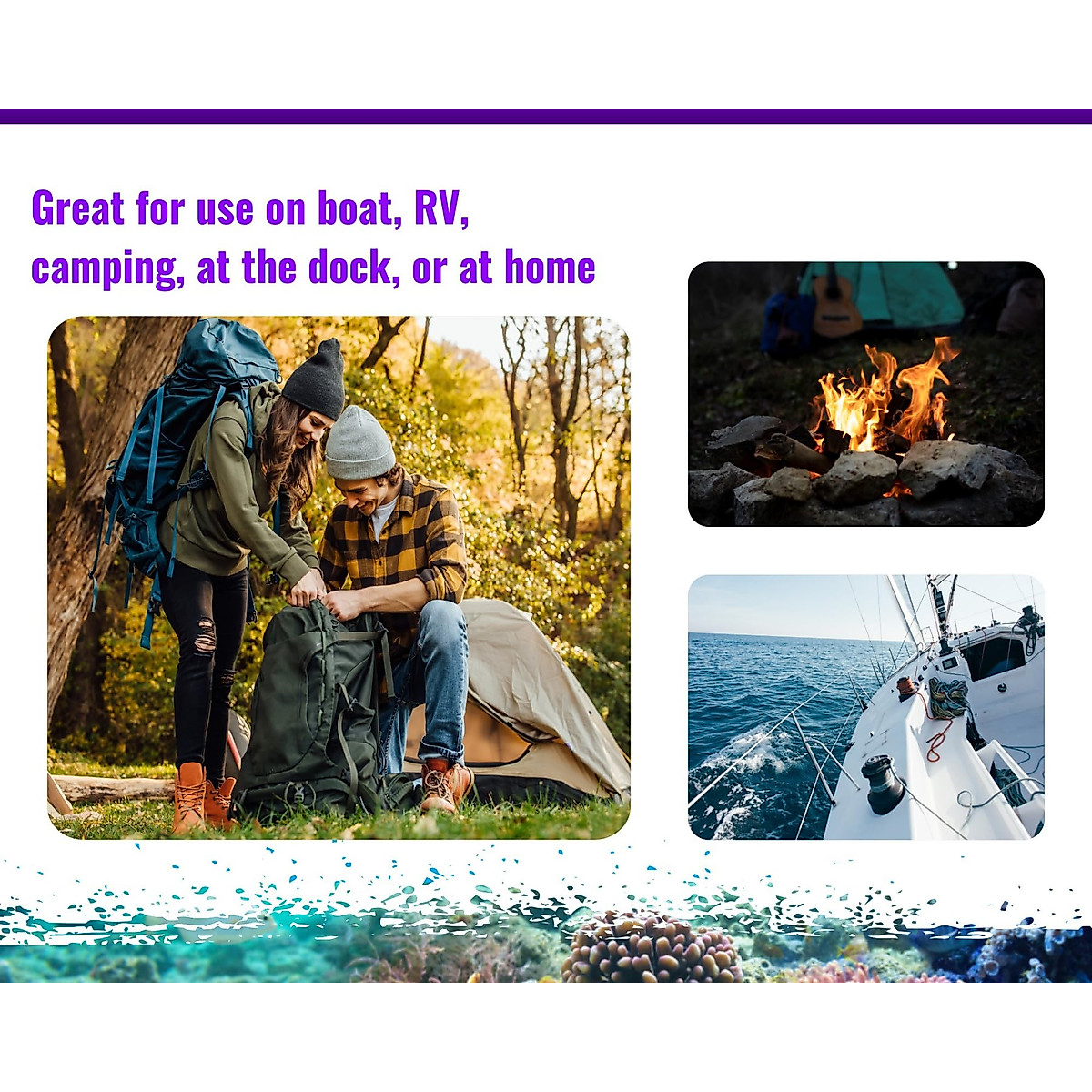 Pro 3-in-1 Set: 6.5” Fish Fillet/Boning Knife - 12” Non-slip Cutting Board - Ceramic Knife Sharpener