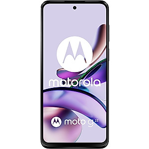 Motorola Moto G23 4G LTE XT2333-1 | 4GB RAM | 128GB Storage | DUAL SIM | 50MP Camera | 30W TurboPower | 6.5" LCD 90Hz Display | International Model | GSM Factory Unlocked - (Gray)