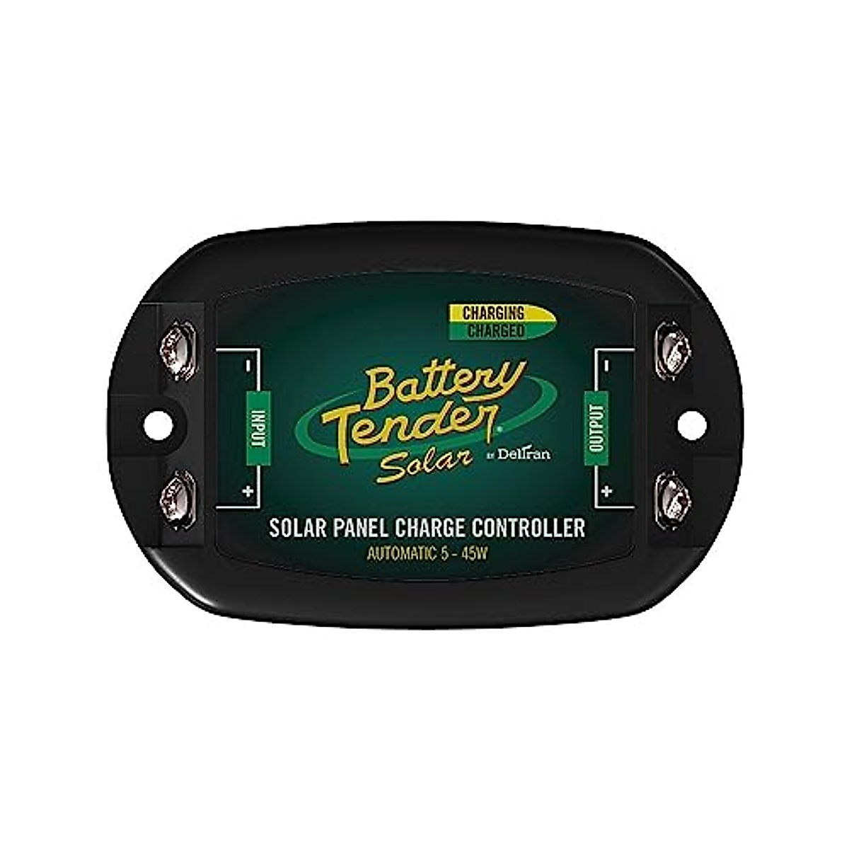 Battery Tender 5-45 Watt Automatic Solar Charge Controller with LED Indicator, Short Circuit and Reverse Polarity Protected