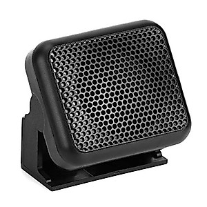 Acouto External Speaker Mini NSP-100 Two-Way Radio CB Car Radio Fit for Yaesu FT-847 FT-920 FT-950 FT-2000 FT-840 FT-DX5000 FT-DX9000 CB Radio Accessories