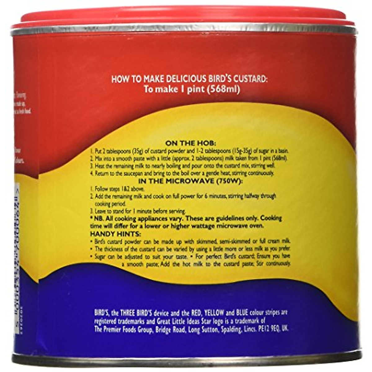 Bird's Traditional Custard Powder 250g