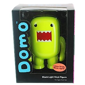 4" Domo Vinyl Figure: Black Light Yellow