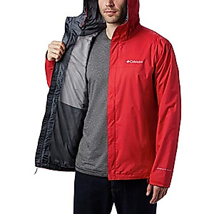 Columbia Men's Watertight II Jacket, Mountain Red, Large