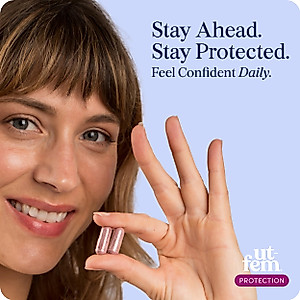 UT-Fem Protection - Urinary Tract Defense for Women, 3-in-1 Daily Defense Formula to Protect Urinary Tract Health, D-Mannose, Cranberry + Hibiscus, Natural Supplement - 60 Vegan Capsules