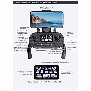 L500 PRO 4K GPS Drone with Camera Brushless Quadcopter FPV 5G WiFi 1.2km 25mins Flight RC Helicopter HD Camera Mini Drone