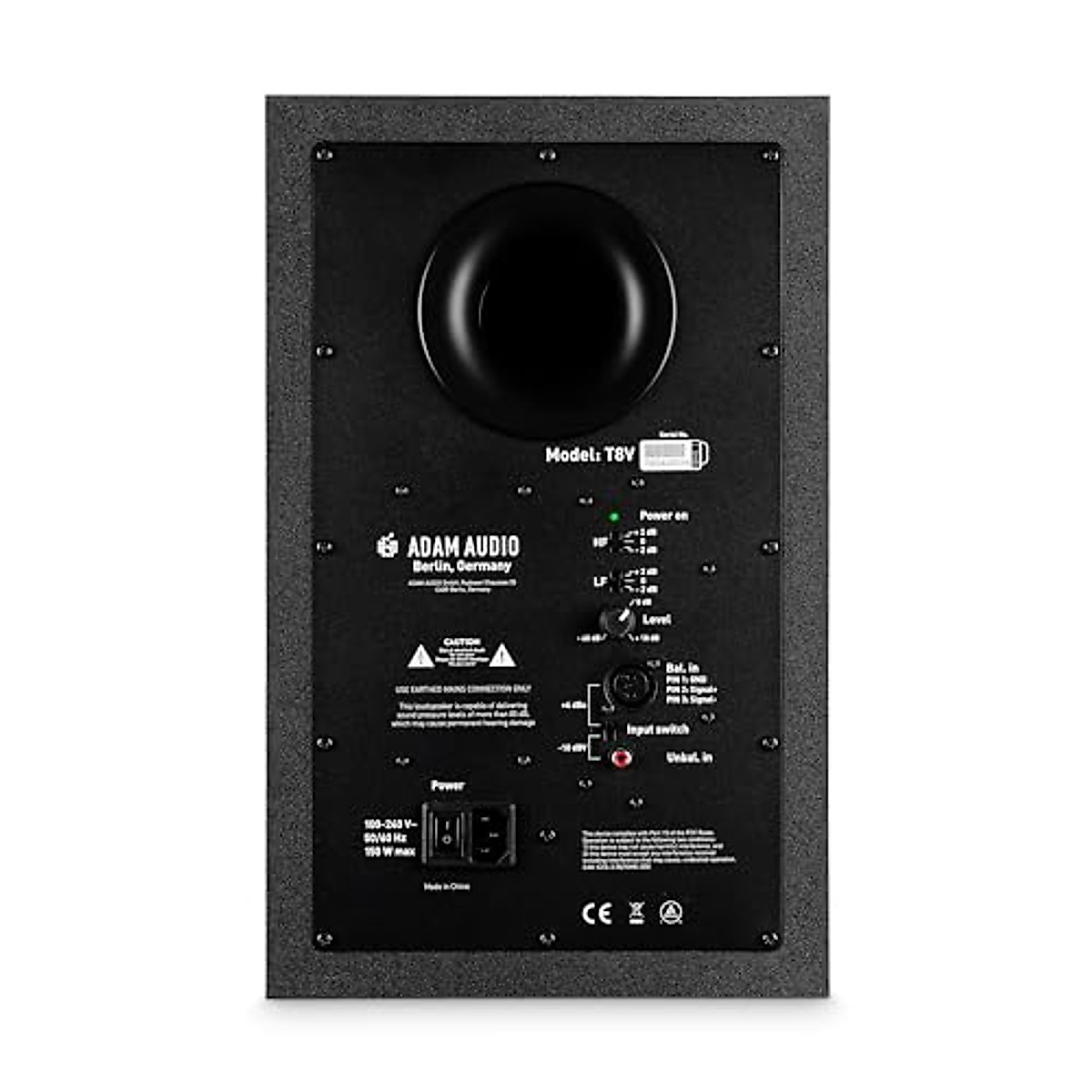 ADAM Audio T8V Studio Monitor for recording, mixing and mastering, Studio Quality Sound (Single)