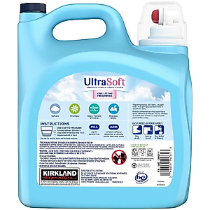Kirkland Signature Ultra HE Liquid Fabric Softener, Fresh, 220 loads, 187 fl oz