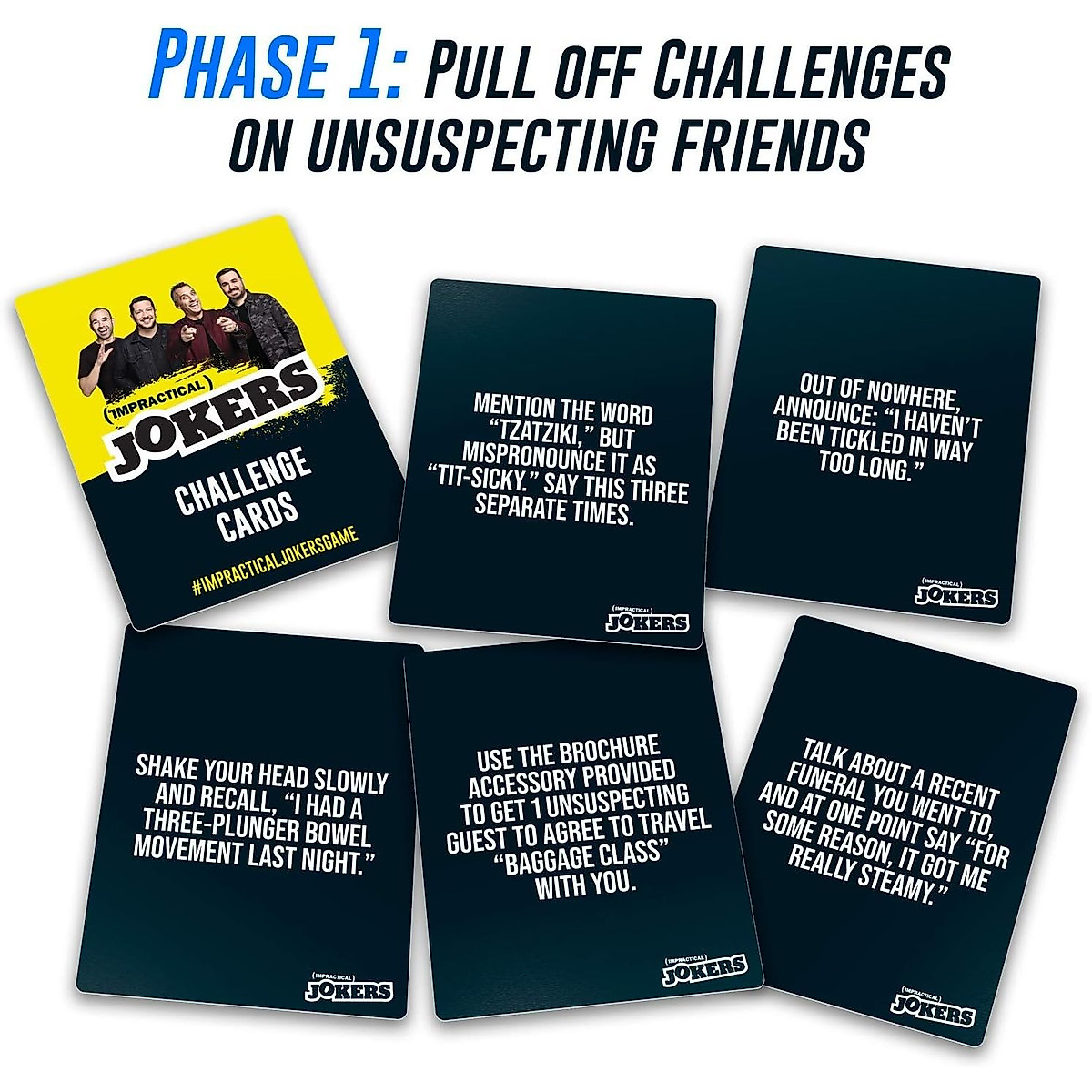 Wilder Games Impractical Jokers: The Game - Box of Challenges (17+)