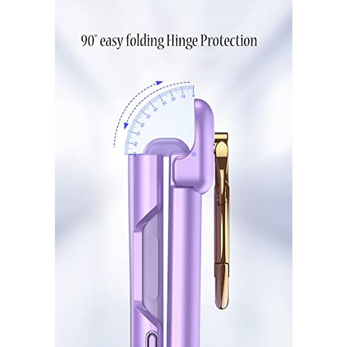 SHIEID Samsung Flip 3 Case with Ring, Z Flip 3 Case Hinge Protection, Flip Z 3 Case Shockproof Magnetic Attraction Hinge Protective Case Compatible with Galaxy Z Flip 3 5G, Black