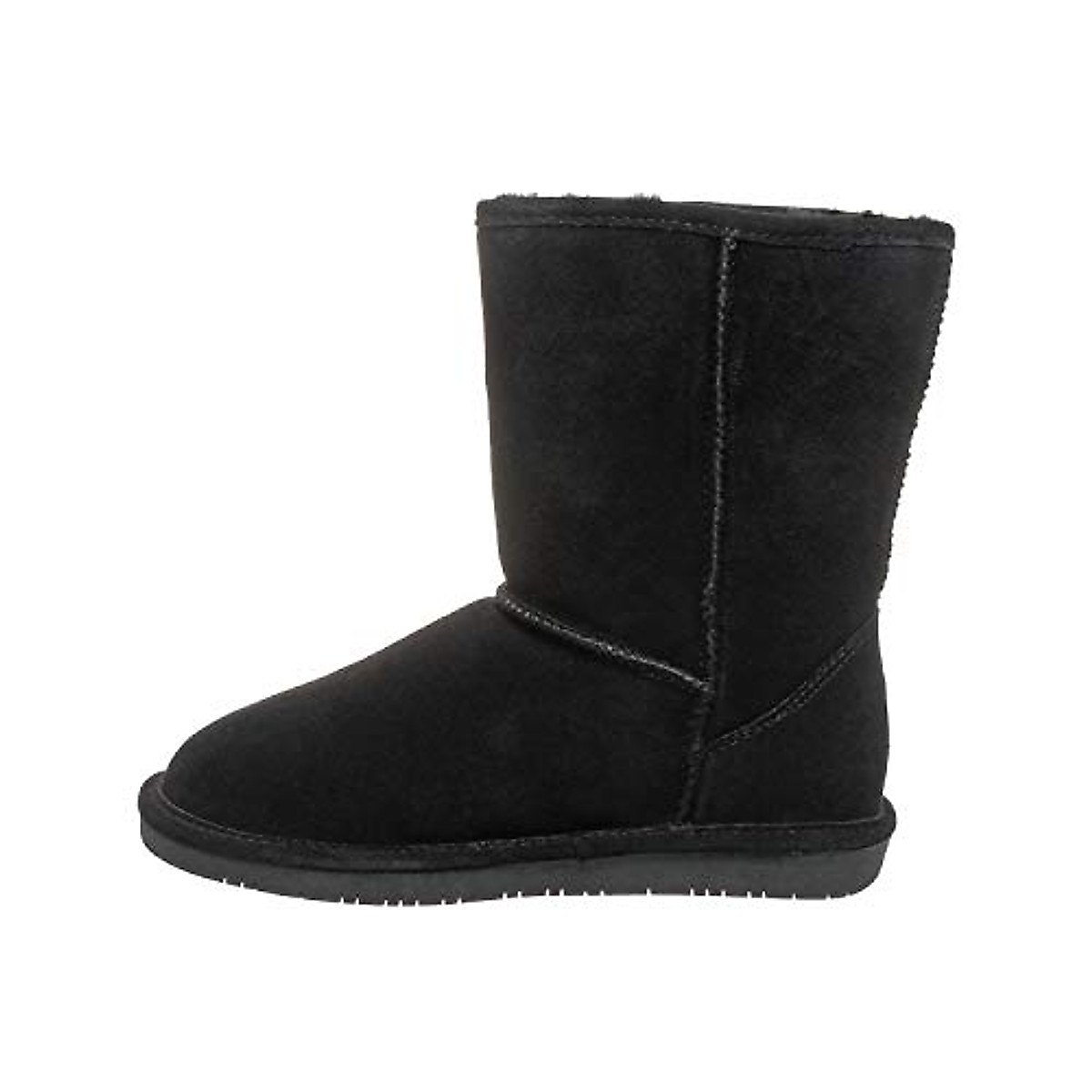 BEARPAW Women's Emma Short Boot,Black II,10 M US