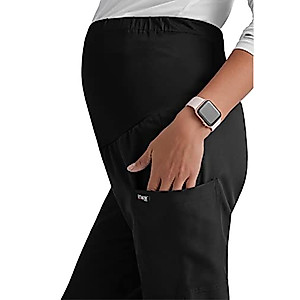 BARCO Grey's Anatomy GRP560 Women's Lilah Maternity Scrub Pant Black S