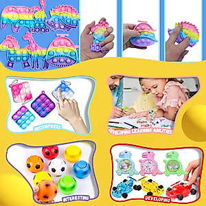 Kifisa 1048 PCS Party Favors for Kids, Fidget Toys Pack,Birthday Gift Toys, Stocking Stuffers, Sensory Toys,Treasure Box, Goodie Bag Stuffers, Carnival Prizes Bulk, Pinata Filler Toys for