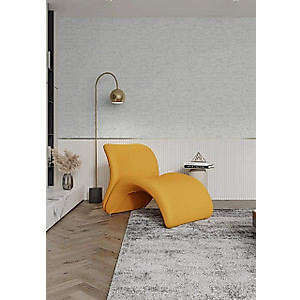 Manhattan Comfort Peel and Stick Wallpaper, Quick and Easy Self Adhesive Removable Decorative Design for Wall Covering, Cabinets, Drawers, Shelves, Crafts, 18 Ft. x 20.5 in., Floral Leaf