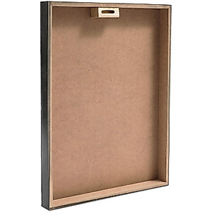 Juvale Framed Laundry Symbols Wall Art Canvas, Laundry Room Decor Sign (12 x 16 In)