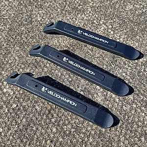 VeloChampion Nylon Fibre Bike Repair Tire Levers (Set of 3) Suitable for All Bikes
