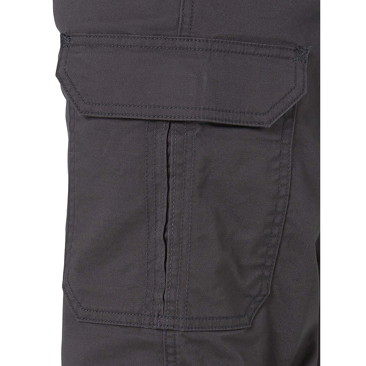 Lee Men's Extreme Motion Twill Cargo Pant Charcoal 38W x 32L