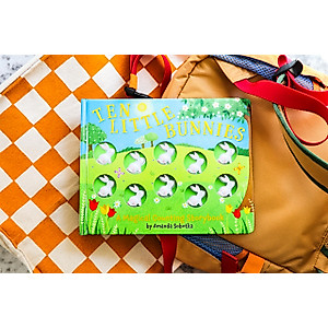 Ten Little Bunnies: A Magical Counting Storybook (A Tactile Bunny Counting Book for Easter Fun) (Magical Counting Storybooks)