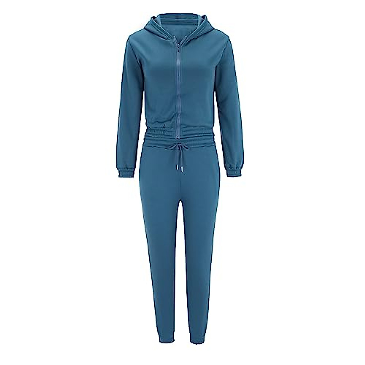 matching sets women sexy pajama set for women sweatsuit workout set denim vest with hood plus size clothes for women trendy fall christmas tops shorts jumpsuits crewneck pullover tops and long pants