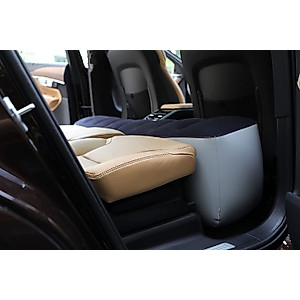 Berocia Car Air Mattress Back Seat Gap Pad Fill Extender Mattress for SUV Dogs Kids Adults Travel Bed Cushion Camping Air Couch Sleeping Rest Inflation Bed