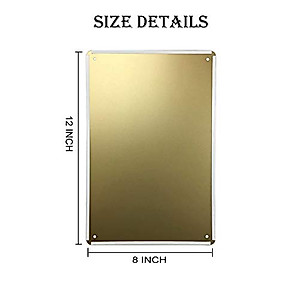 ZMKDLL Metal Tin Sign Strawberry Lemonade Homemade Vintage Retro Sign Poster Bar Style Novelty Wall Art 7.8 x 11.8 Inch