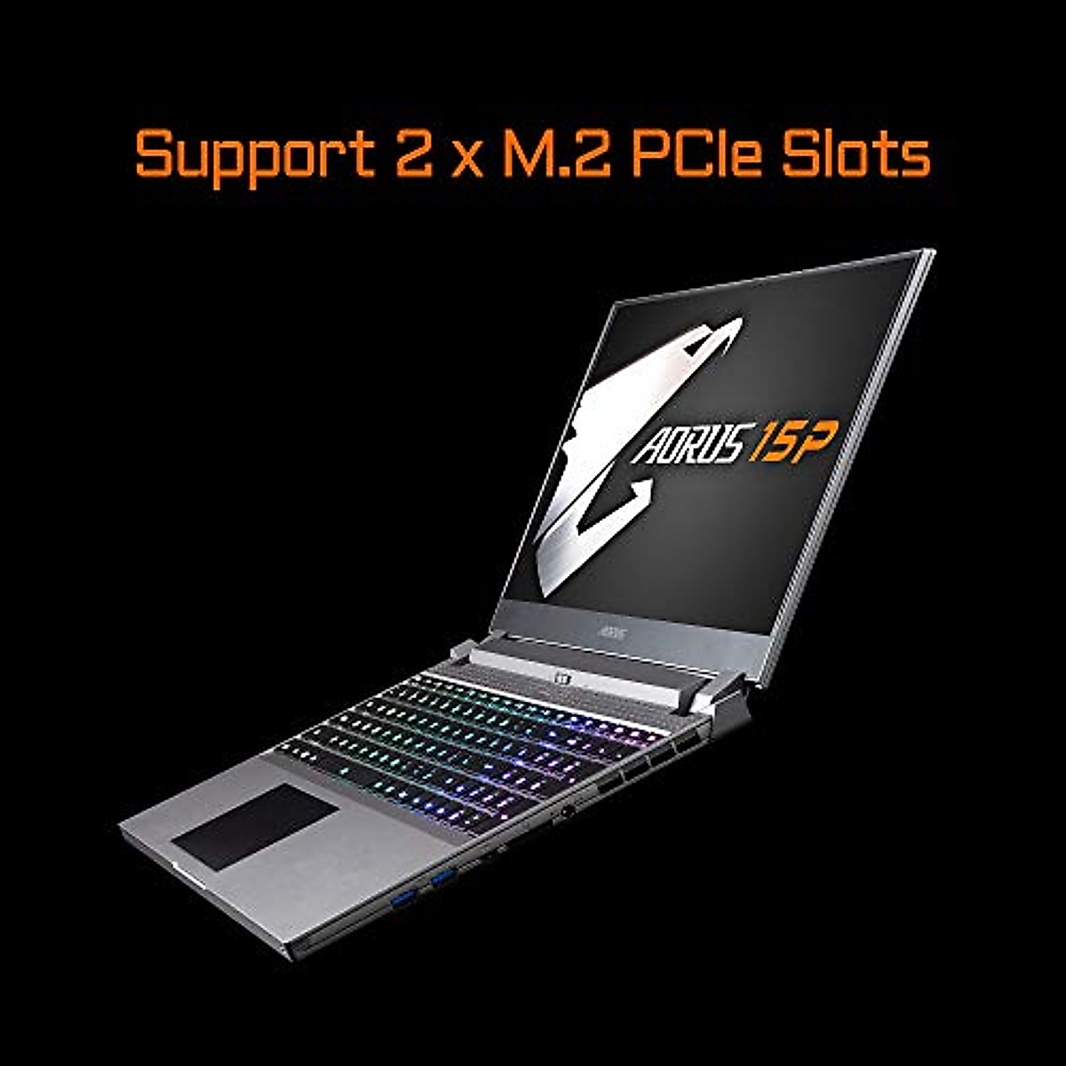 GIGABYTE AORUS 15P (WB) Thin and Light Performance Gaming Laptop, 15.6-inch FHD 144Hz IPS, GeForce RTX 2070 MAX-Q, 10th Gen Intel i7-10750H, 16GB DDR4, 512GB NVMe SSD (AORUS 15P WB-7US1130SH)