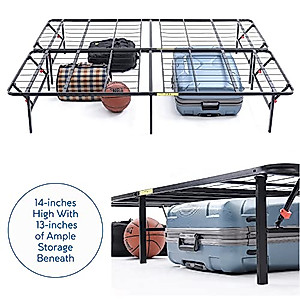 Classic Brands Lothian 14-Inch Platform Bed Frame, California King