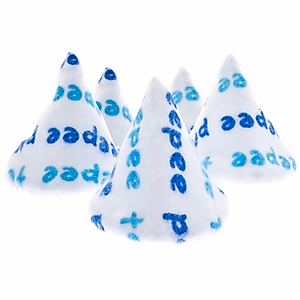 Pee-Pee Teepee Text White - Cello Bag
