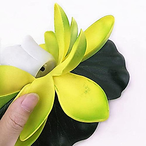 6 PC Lamp LED Floating Flower Lamps Lamps On Water Decoration Pool Decoration Swimming Garden Light Water Fountain