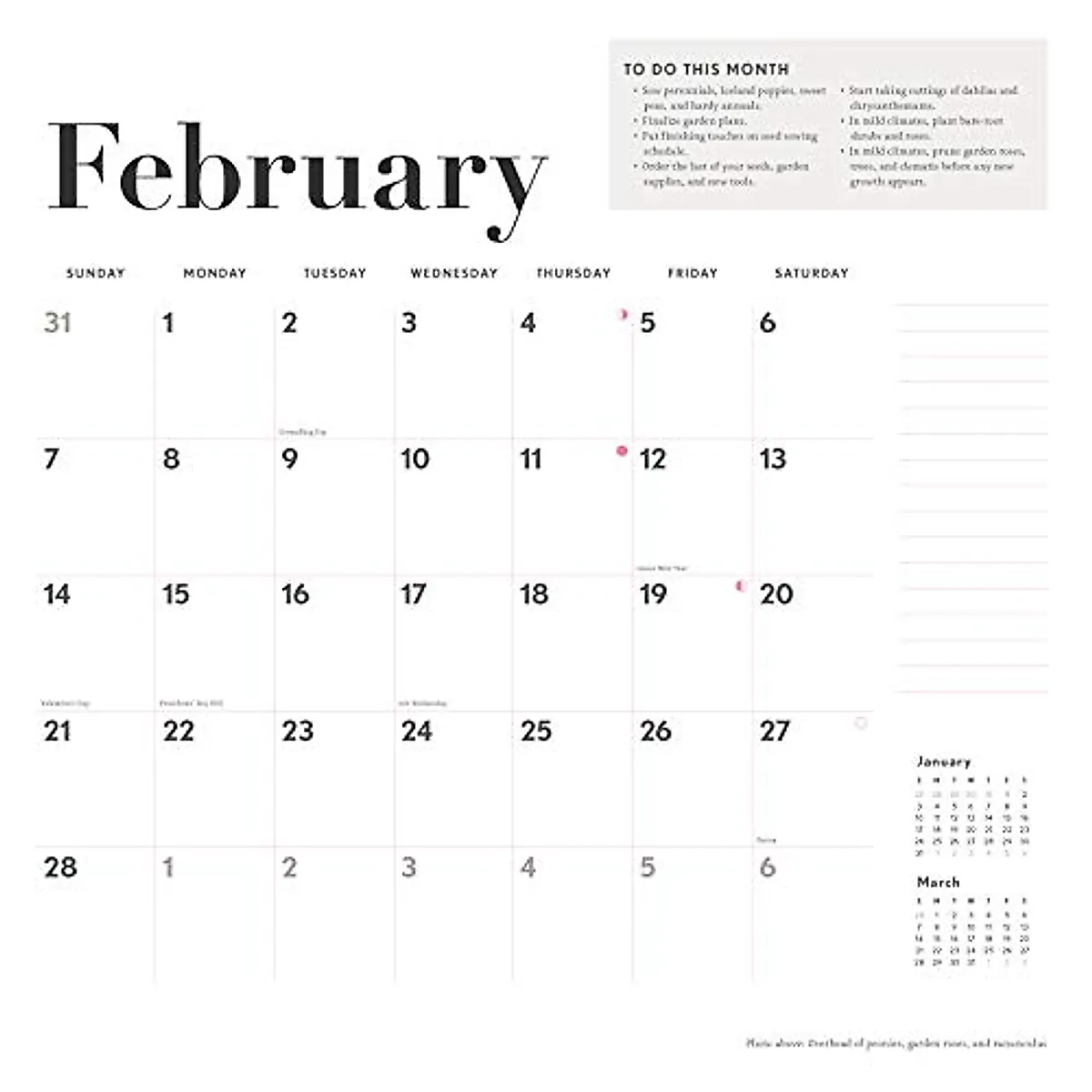 Floret Farm's A Year in Flowers 2021 Wall Calendar: (Gardening for Beginners Photographic Monthly Calendar, 12-Month Calendar of Floral Design and Flower Arranging)