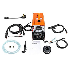 CTS-180 Combo 40A Plasma Cutter,Pilot Arc Plasma Cutter, Plasma Cutter Welder Combo, 110/220V Multipurpose Welder and Cutter, 180A TIG Torch/Stick/Arc Welder 3-IN-1 Welding