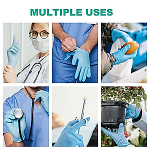 VASTMED 500PCs Dental Grade Examination Leone Nitrile Gloves 4.0G Finger Tips Texture Latex-Free Professional Grade Gloves