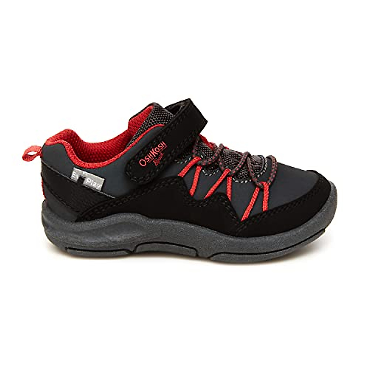 OshKosh B'Gosh Boy's Cycla EverPlay Sneaker, Black, 8 Toddler