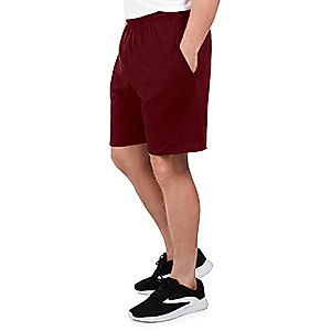 Fruit of the Loom Men's Jersey Short, New Saffron, Large