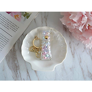 Patty Both Fashion Lipstick Keychain Holder Lipstick Case Holder Lip Balm Holder with Key Chain, Portable, Gift for Women Girls (1 pack)