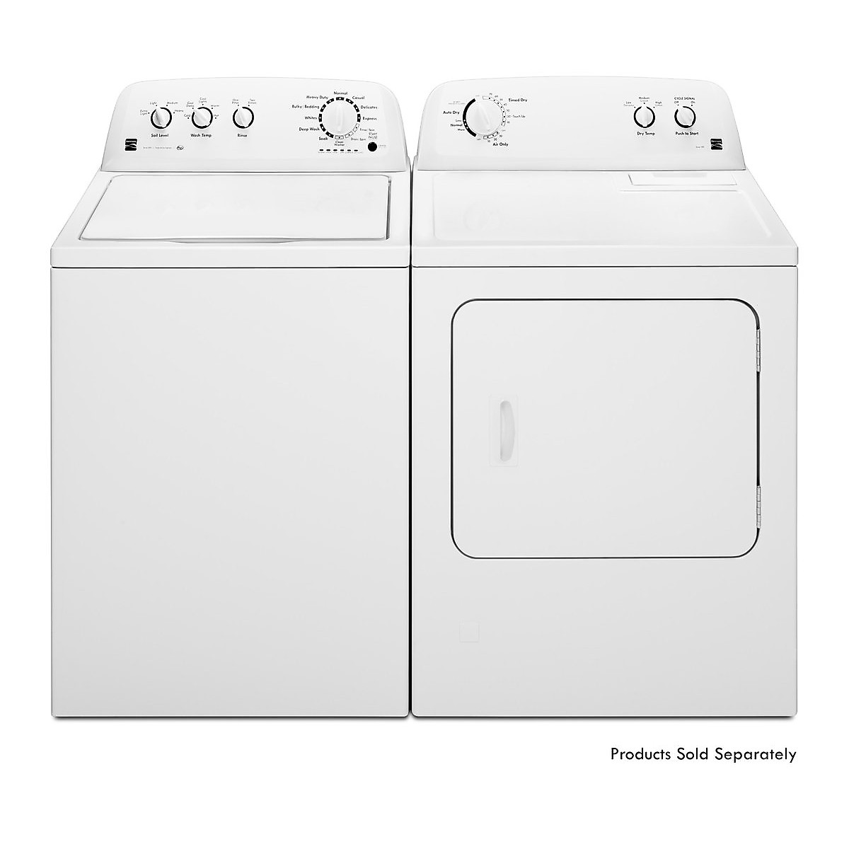 Kenmore 29" Front Load Gas Dryer with Wrinkle Guard and 7.0 Cubic Ft. Total Capacity, White