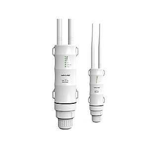 WAVLINK Outdoor WiFi Range Extender AC600 High Power Weatherproof Outdoor WiFi Extender for Backyard,Dual Band 2.4 & 5GHz Long Range Wifi Extender,Support WiFi Access Point/Repeater/Router/Bridge Mode