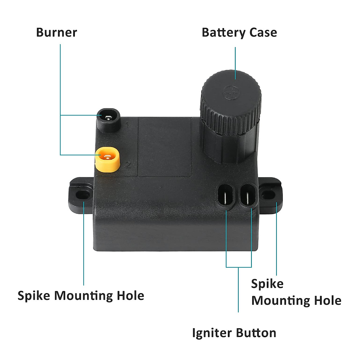 ATKKE 7642 Grill Igniter Kit for Weber Spirit E/S 210 & Spirit E/SP 310 Series Gas Grills with Front-Mounted Control Panels (Model Years 2013 and Newer)