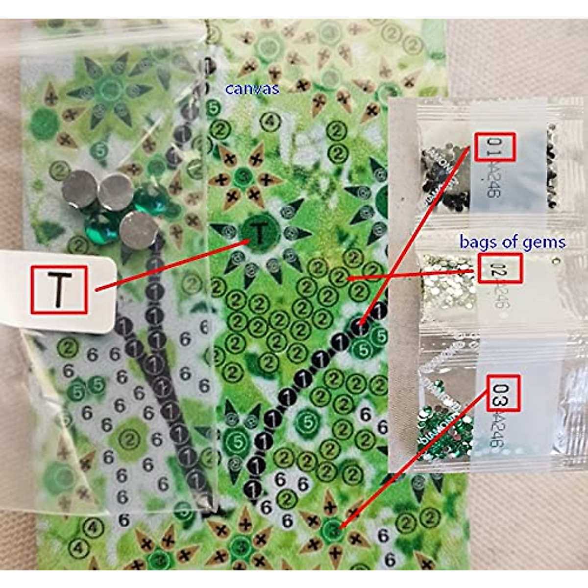 4 Pack 5D Diamond Painting Bookmarks Beautiful Four Seasons Trees Leather Tassel Bookmark with Diamond Painting Kits for Adults and Kids,8.3x2.4 Inch