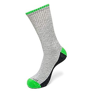 Insect Shield Sport Crew Sock, Stretchy and Comfortable Crew Socks with Padding and Tick Protection